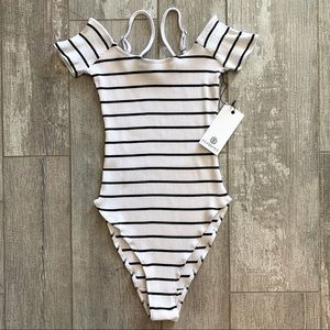 Element | Tops | Element Sweet Stripe Bodysuit | Poshmark